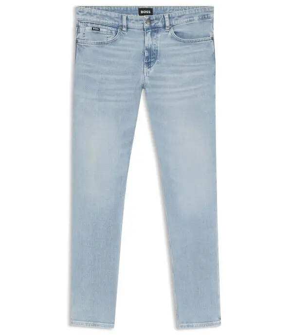 BOSS Delaware Slim-fit Jeans In Denim - Blue