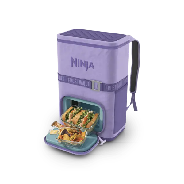 NINJA Frostvault 24 Can Backpack Cooler - Crocus Bloom