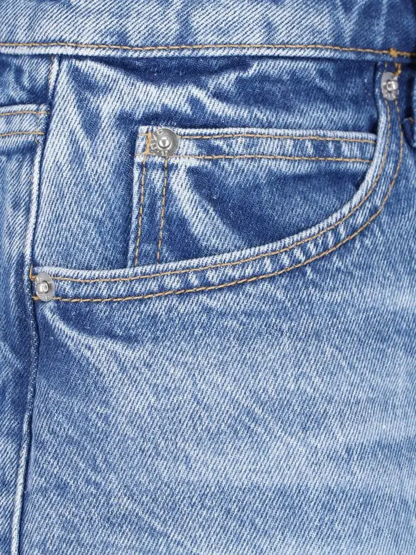 Alexander Wang Denim Mini Zip Skirt