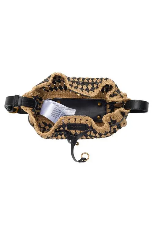 Rag & Bone River Raffia Crossbody Bag
