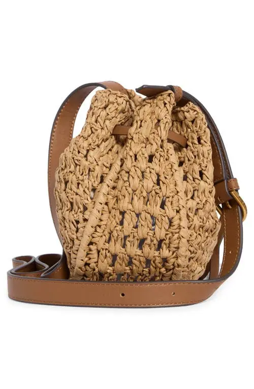 Rag & Bone River Raffia Crossbody Bag - Natural