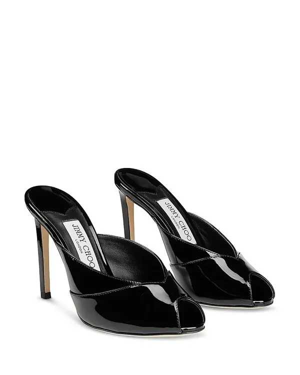 JIMMY CHOO Brigitte 100 Mule Pumps