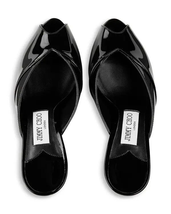 JIMMY CHOO Brigitte 100 Mule Pumps