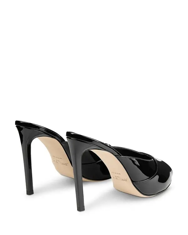 JIMMY CHOO Brigitte 100 Mule Pumps