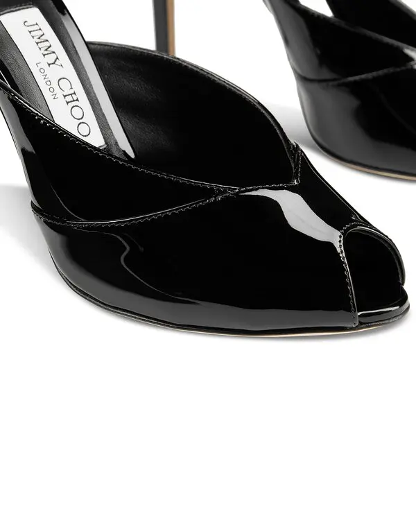 JIMMY CHOO Brigitte 100 Mule Pumps