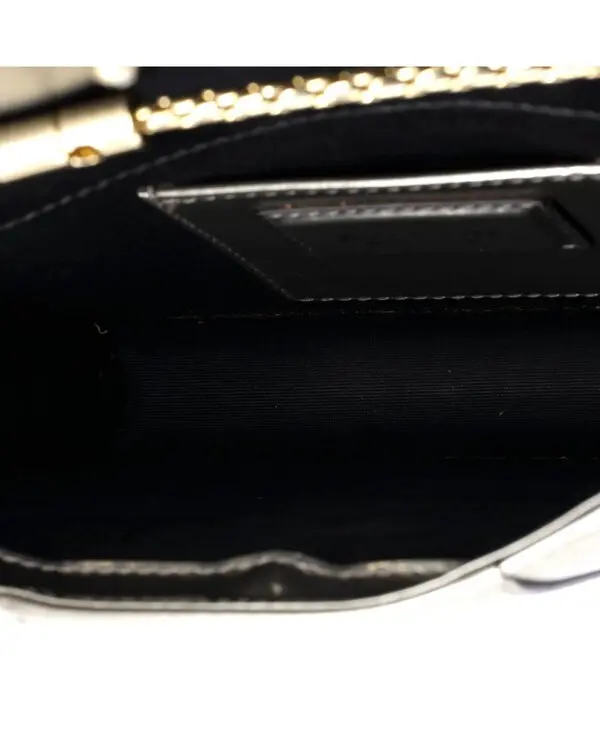 BVLGARI Small Serpenti Forever Square Shoulder Bag Metallic Leather