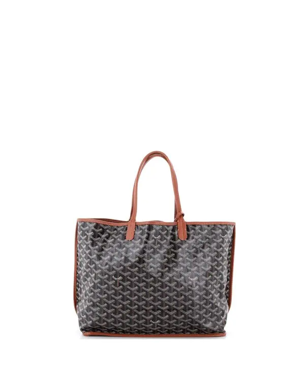 Goyard Pm Anjou Reversible Tote Coated Canvas - Brown