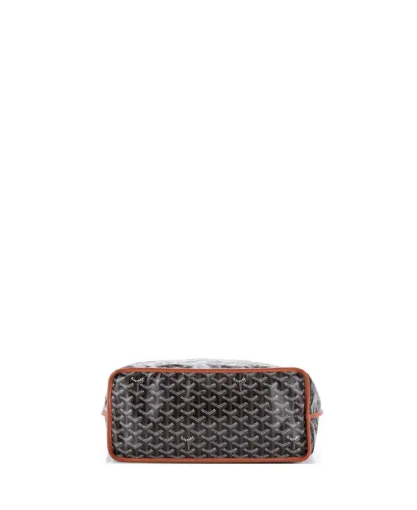 Goyard Pm Anjou Reversible Tote Coated Canvas - Brown