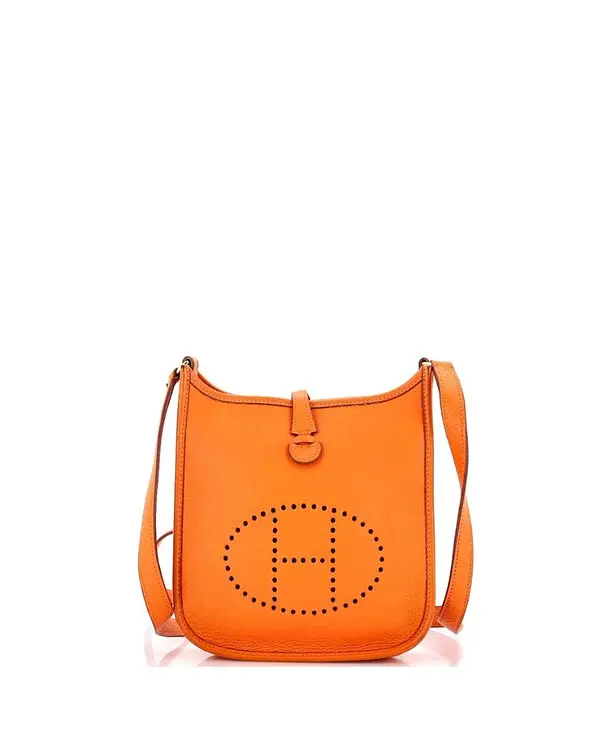 Hermès Tpm Evelyne Bag Gen Iii Clemence - Orange