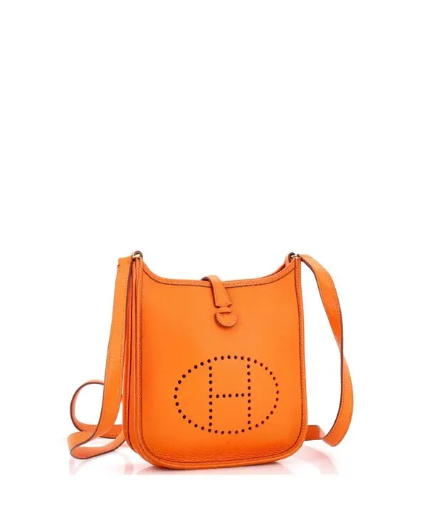 Hermès Tpm Evelyne Bag Gen Iii Clemence - Orange