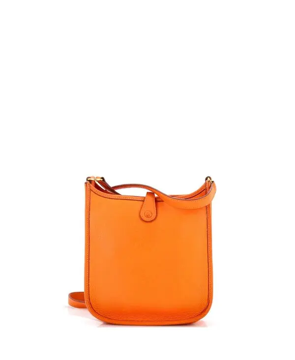 Hermès Tpm Evelyne Bag Gen Iii Clemence - Orange