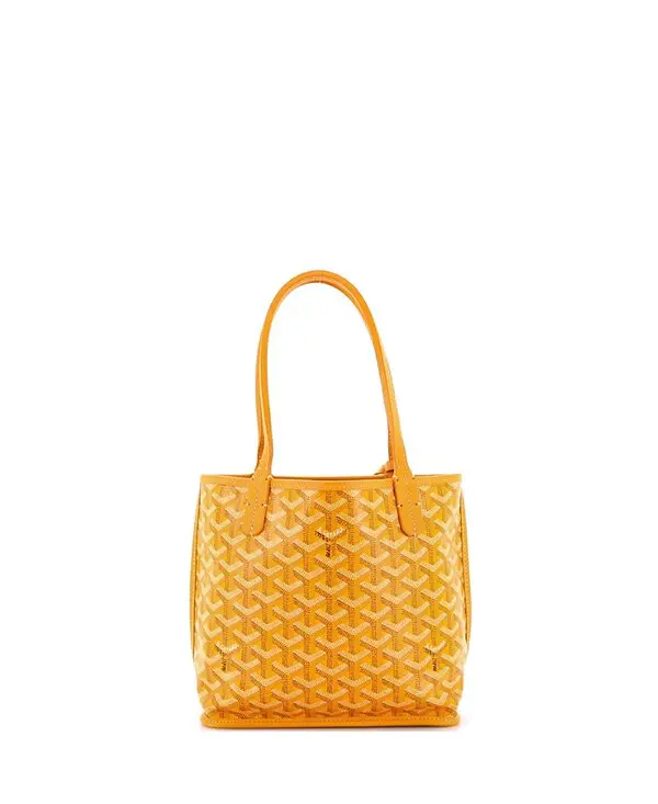 Goyard Anjou Reversible Tote Coated Canvas - Yellow