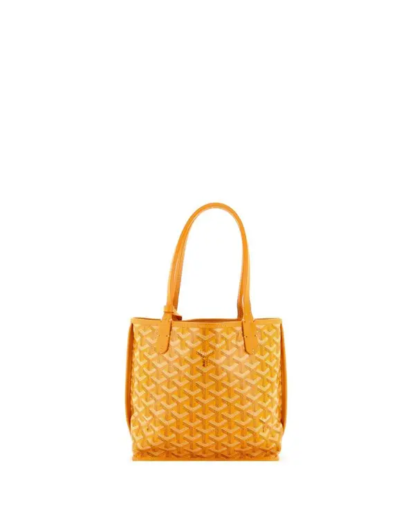 Goyard Anjou Reversible Tote Coated Canvas - Yellow