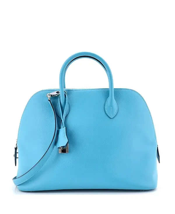 Hermès 30 Bolide 1923 Bag Epsom - Blue