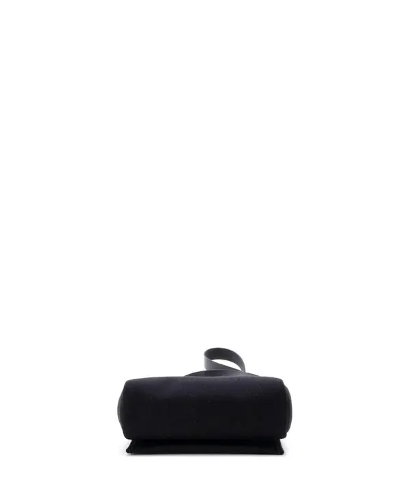 Hermès 20 Herbag Zip Toile And Leather - Black