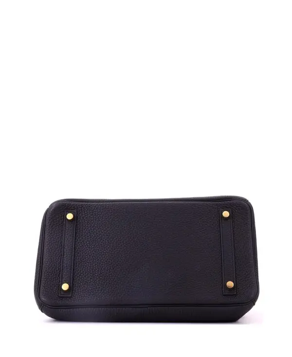 Hermès Birkin 30 Handbag Black Togo With Gold Hardware - Noir