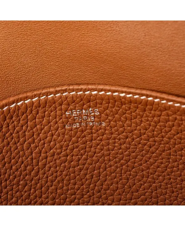 Hermès 31 Halzan Bag Clemence - Brown