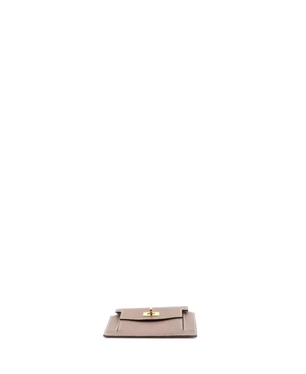 Hermès Kelly Pocket Compact Wallet Epsom - Gray