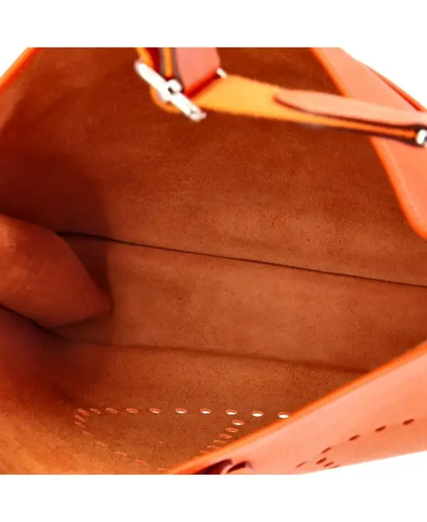 Hermès Gm Evelyne Bag Gen Iii Epsom - Orange