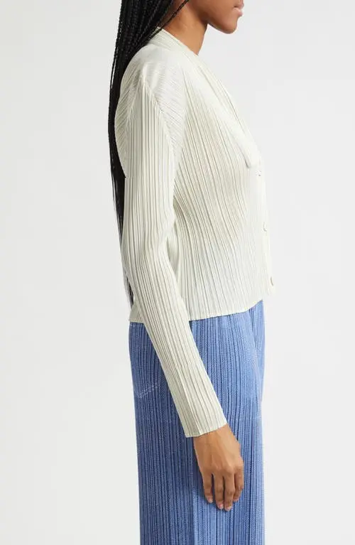 Issey Miyake Pleated Button-up Shirt