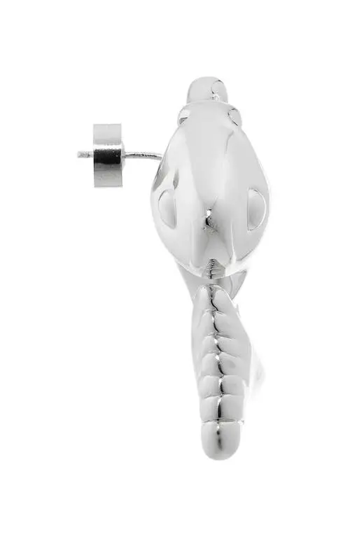 Jacquemus Le Poisson" Stud Earrings - Silver 980