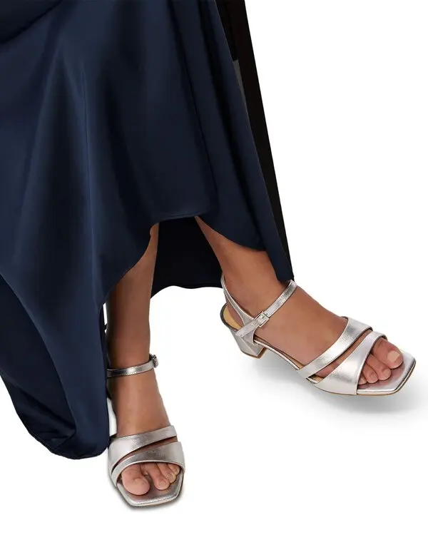Whistles Cutout Block Heel Sandals