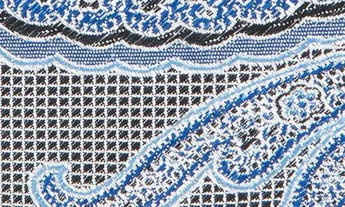 Nordstrom Paisley Silk Jacquard Neck Tie - Black