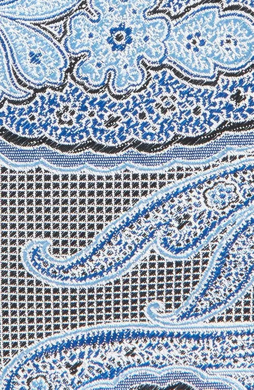 Nordstrom Paisley Silk Jacquard Neck Tie - Black