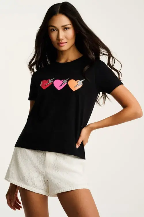 Lisa Todd Graphic Heart Print T-shirt