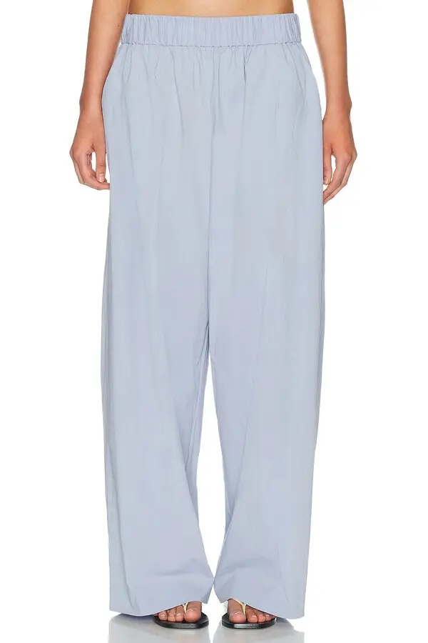ST. AGNI Everyday Relaxed Pant - Sky