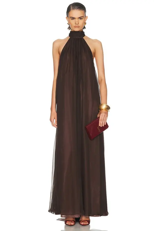 SEV Halterneck Maxi Dress