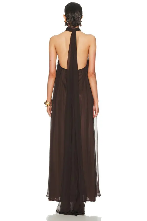 SEV Halterneck Maxi Dress