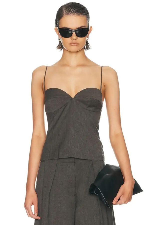 ST. AGNI Wool Cami Top