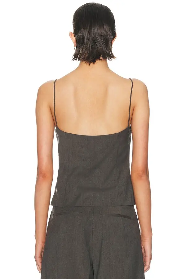 ST. AGNI Wool Cami Top