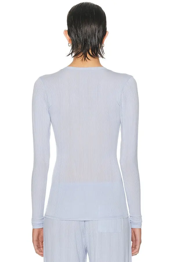 NEGATIVE UNDERWEAR Whipped Henley - Muse