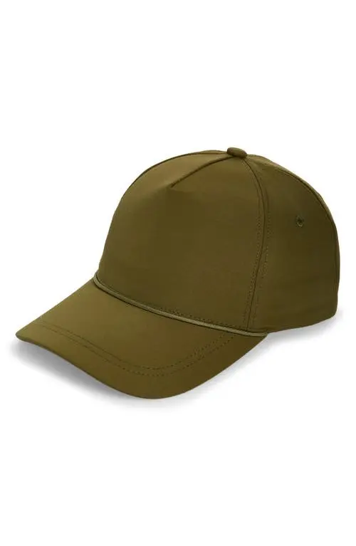 Nordstrom Cord Trim Baseball Cap - Olive