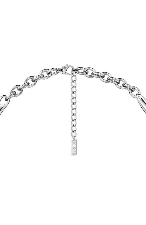 DIESEL® Elongated Link Chain Necklace