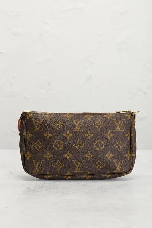LOUIS VUITTON Monogram Pochette Accessoires Shoulder Bag - Brown