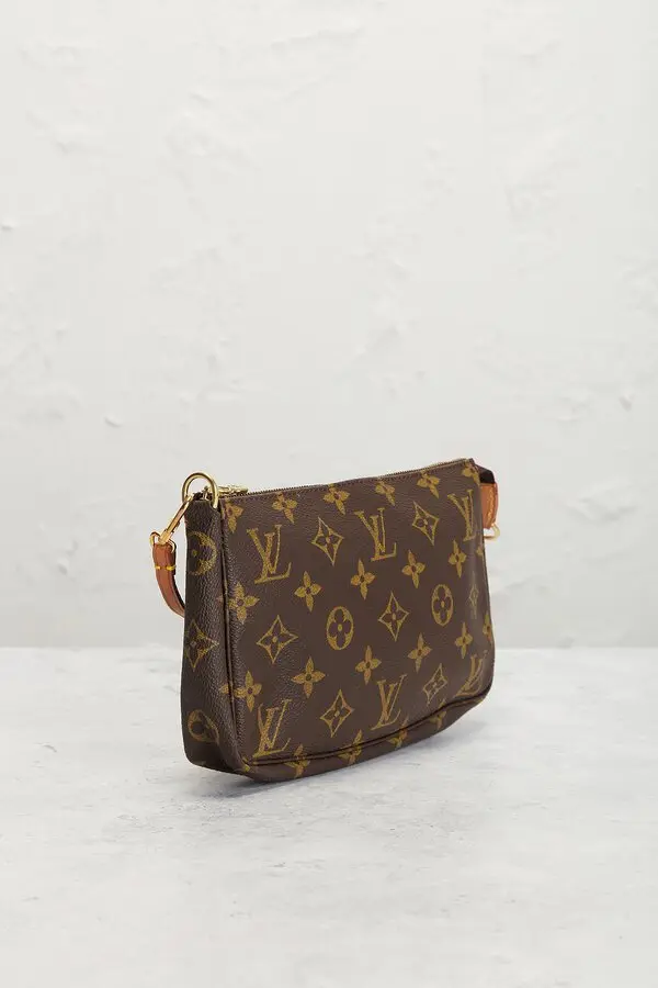LOUIS VUITTON Monogram Pochette Accessoires Shoulder Bag - Brown