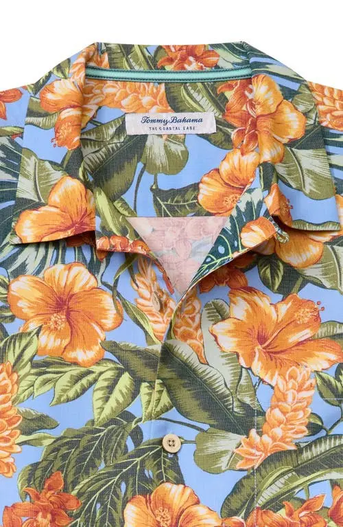 Tommy Bahama Coast Ease Golden Garden Short Sleeve Button-up Shirt