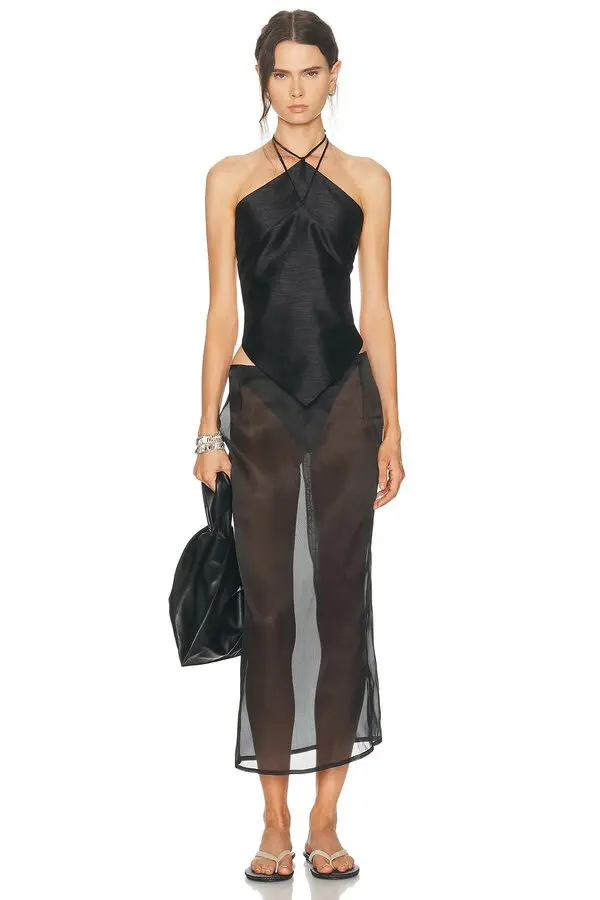Chan Luu Halter Top