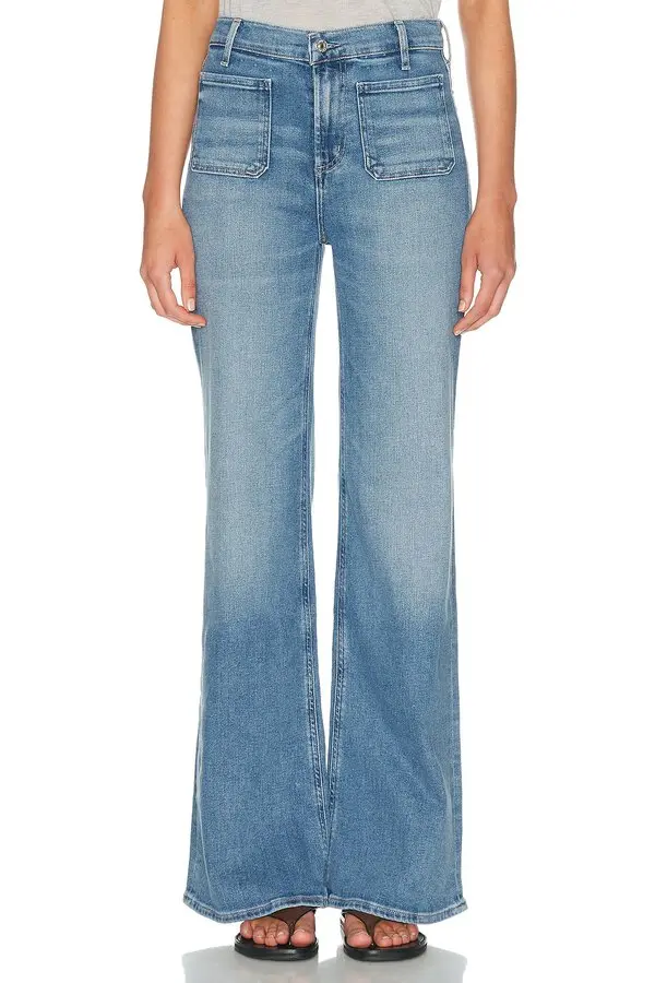 Citizens Of Humanity Kimberly Patch Pocket Flare Jeans - Adore