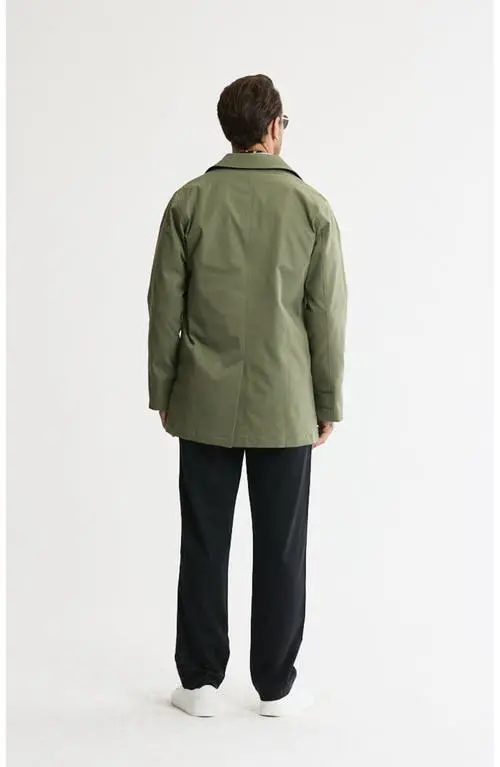 JACHS Tech Twill Mott Coat - Olive