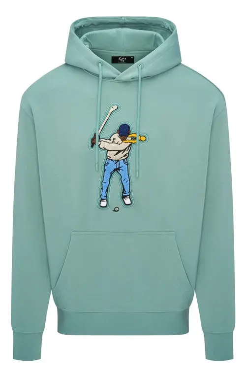 EASTSIDE GOLF Core Fleece Hoodie - Mineral Green