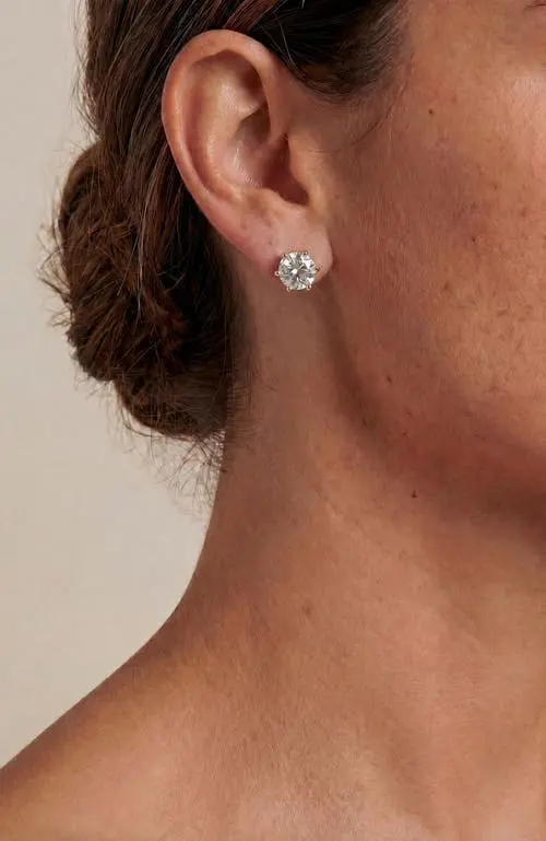 Stella & Dot Simulated Diamond Stud Earrings - Silver