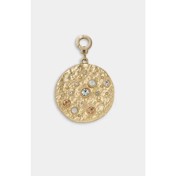 Stella & Dot Beachcomber Tatum Medallion Charm - Gold