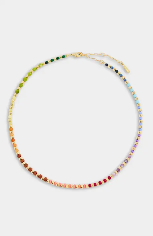 Stella & Dot Kate Gemstone Necklace - Multi