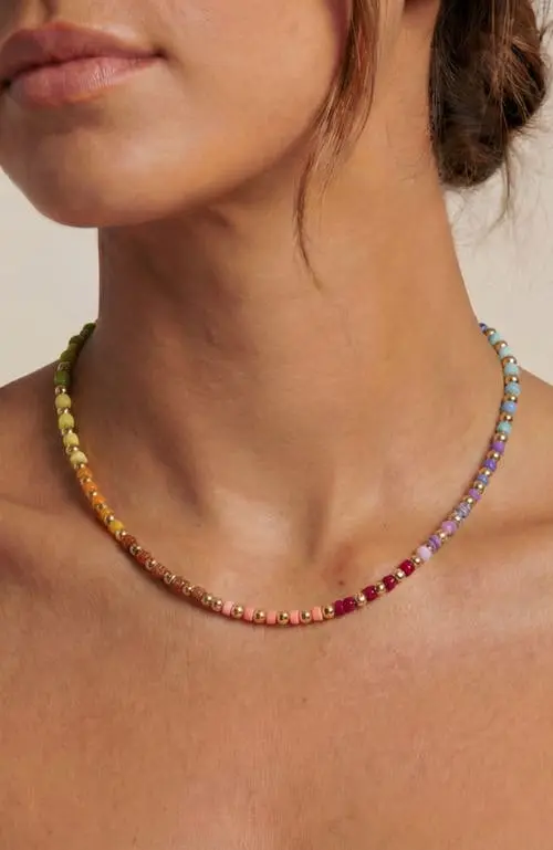 Stella & Dot Kate Gemstone Necklace - Multi