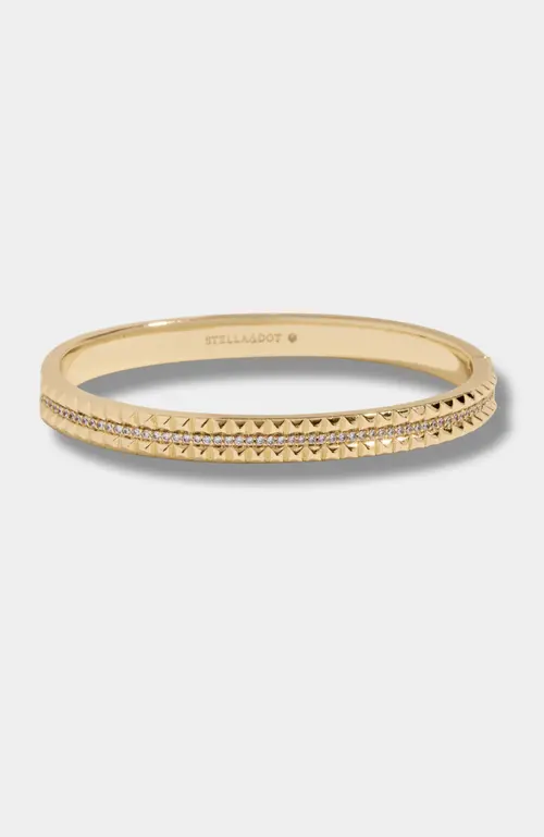 Stella & Dot Vivienne Pave Crystal Cuff Bracelet
