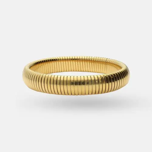IVY & PEARL CO. The Montclair Ribbed Bangle
